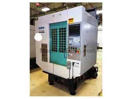 Used BROTHER TC-S2D 5-AXIS CNC DRILL TAP VERTICAL MACHINING CENTER for ...