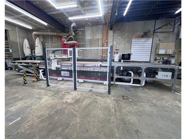 Used CNC Factory Python XPR Driverless 4'x 8' Robotic CNC Machine ...